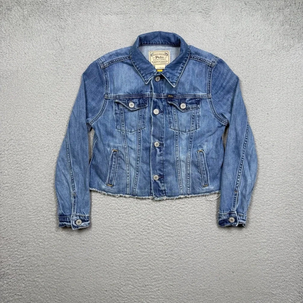 Polo Ralph Lauren | Jackets & Coats | Girls Polo Ralph Lauren Denim ...